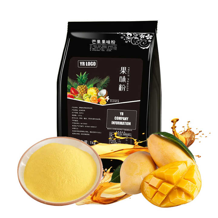 Mango Instant Powder Drink Bubble Tea & Milk Tea Powder Dispenser Plant ...