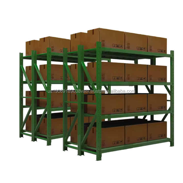 Loading 300kg Boltless Medium Duty Long Span Racking System Garage ...