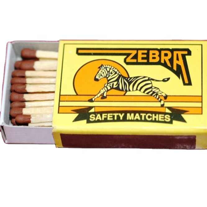 ZEBRA BRAND WOODEN SAFETY MATCHES EXPORTERS - Reliable Quality