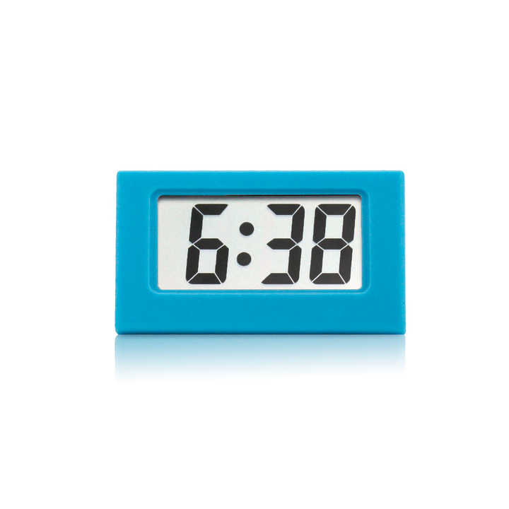 Mini LCD Digital Table Dashboard Desk Electronic Clock for Desktop Home ...
