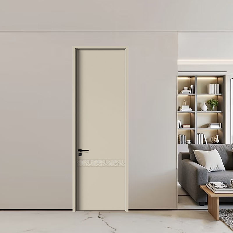 CustomSolid Wood Core Veneer Door Designs Luxury Single CPL Wooden ...