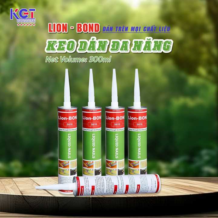 Lion Bond S616 Premium Quality 300ml Multipurpose Construction Adhesive ...