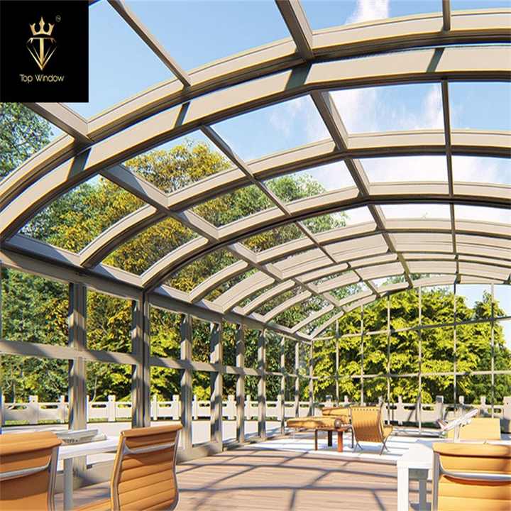 Retractable Tempered Glass Roof - Infinity Pool Solutions