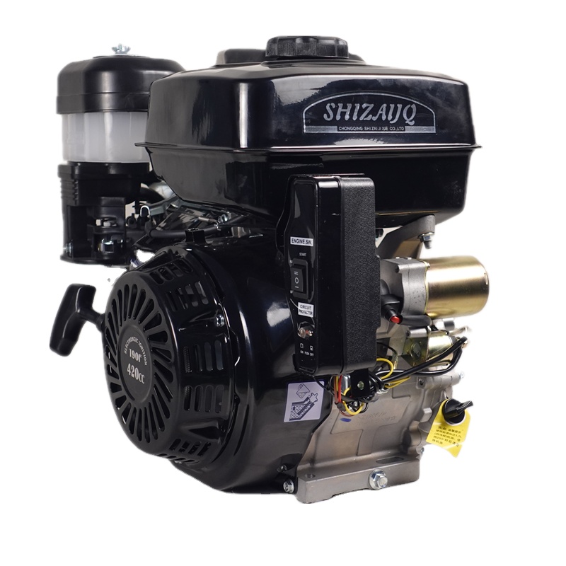 15HP new 420CC air-cooled 4-stroke hand start and electric start ...