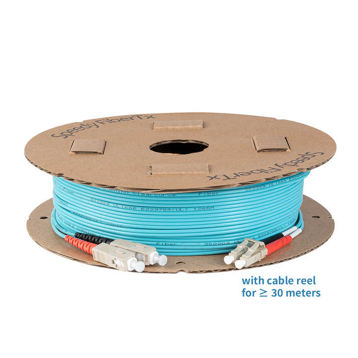 Corning Clear Curve Om4 2m Duplex Sc Lc Fiber Patch Cable - Oem