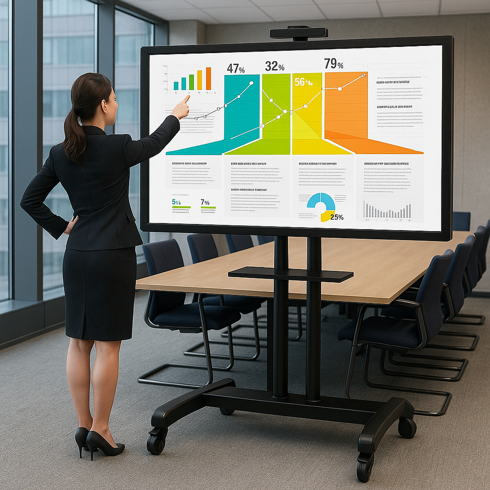 98 Inch Multi Touch Smart Interactive Whiteboard Android Windows Dual ...