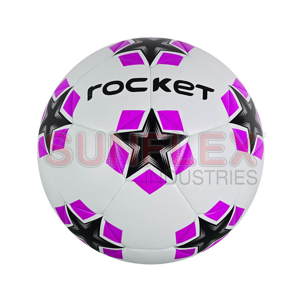 Sports Accessories Solid Color Machine Stitched Soccer Football Custom ...