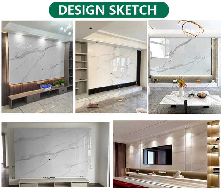 modern Waterproof SPC wallboard for Cinema Halls interior Flexible ...