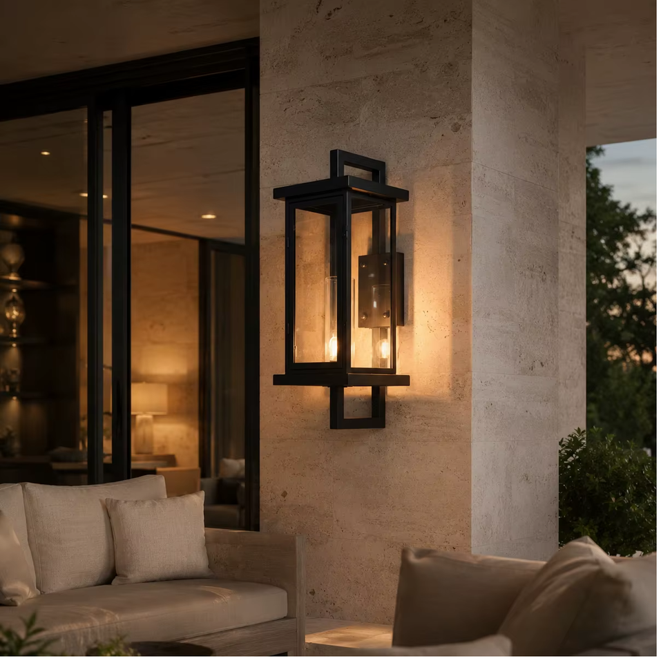 Decorative Exterior Design Outdoor Modern Minimalist Waterproof Vintage ...