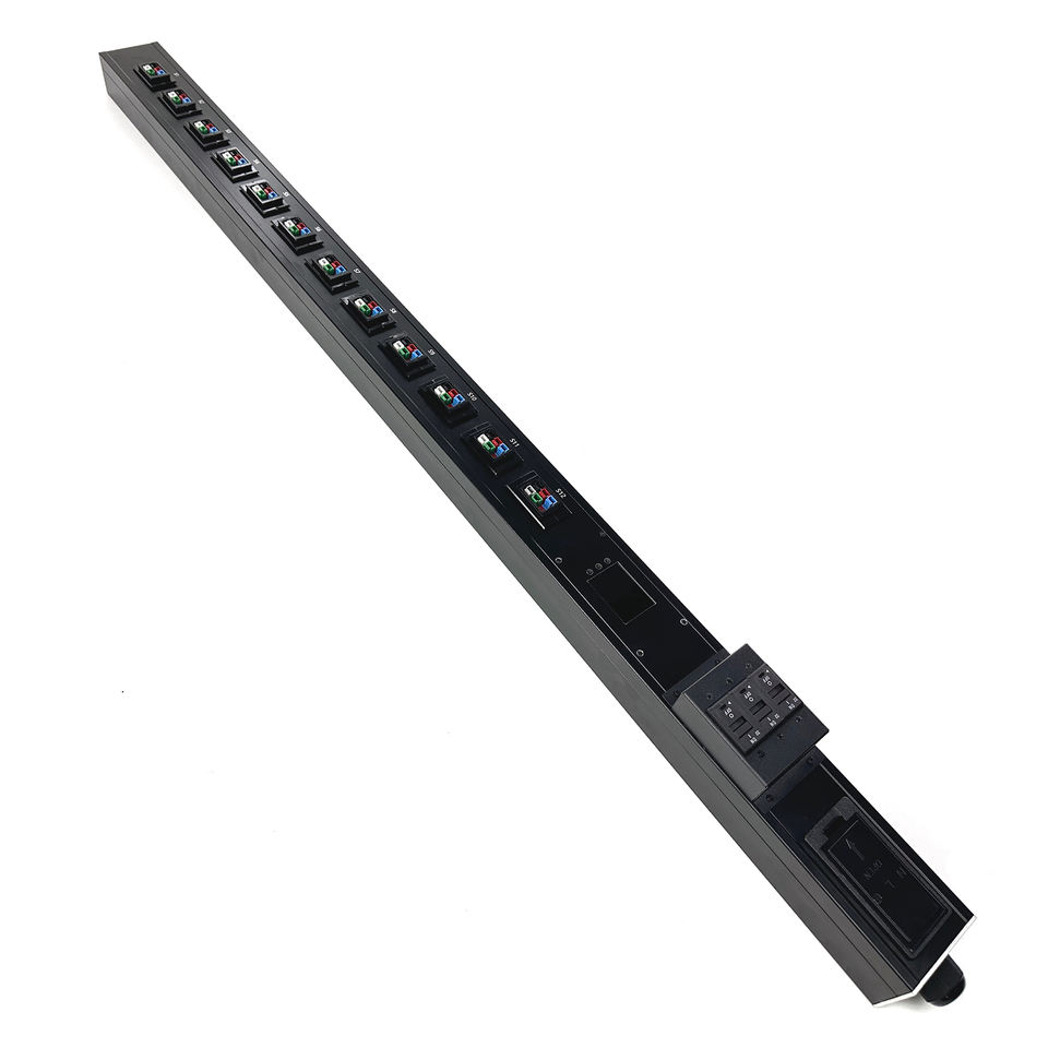 Rack-Mount Three-Phase High-Power 12-Port Smart PDU with Monitored ...