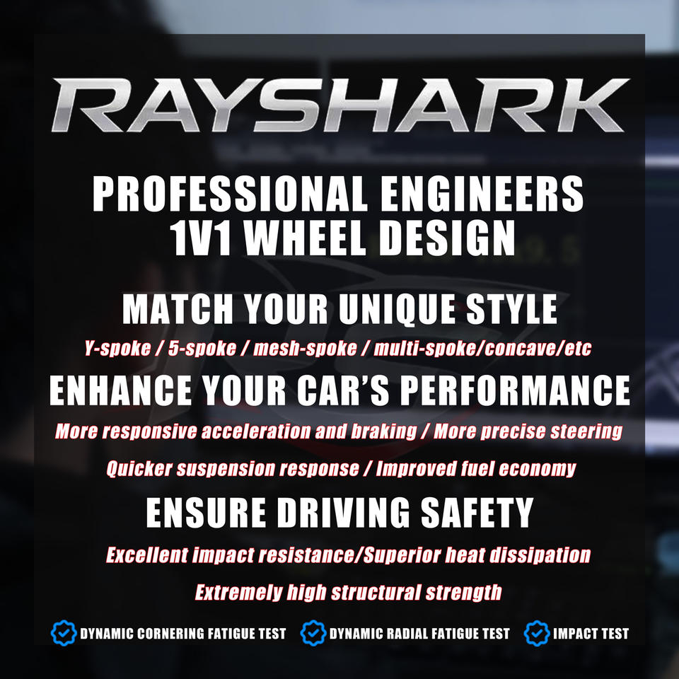 RS Custom RS 4x100 Two-Piece Deep Lip Multi Spoke 15 16 Inch Forged ...