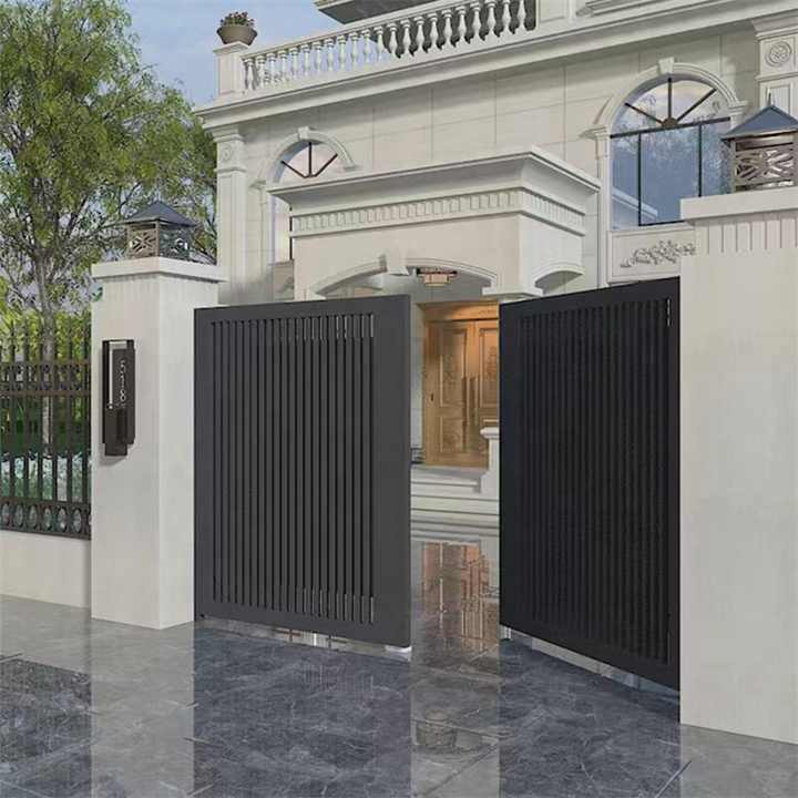 Modern Wrought Iron Gate Design in the Philippines - Fancy Laser Cut ...