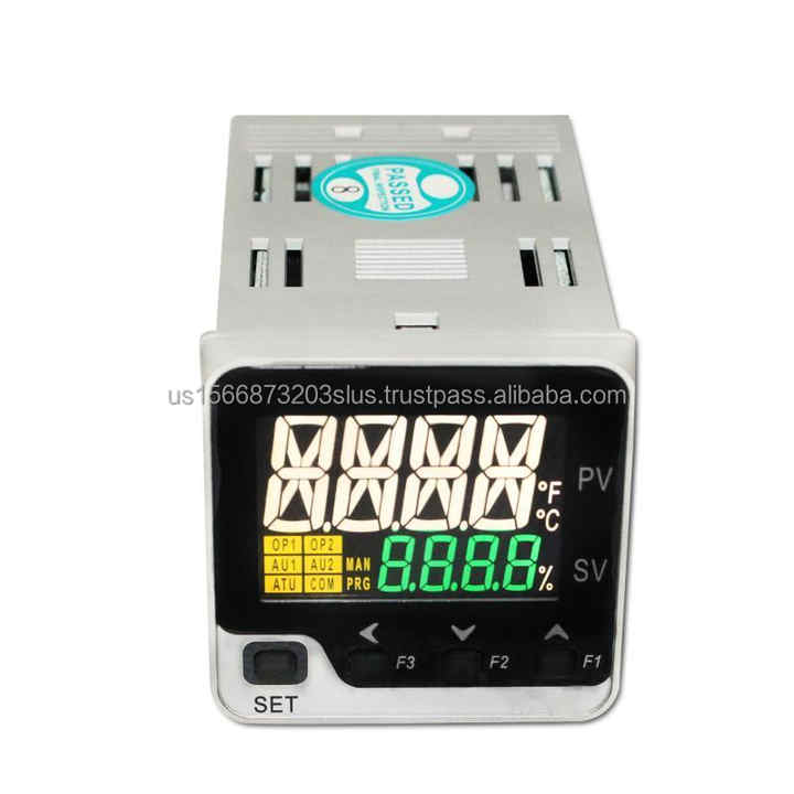 TC/RTD K E J PT100 multi input LCD digital intelligent pid temperature controller 72x72mm, SSR ...