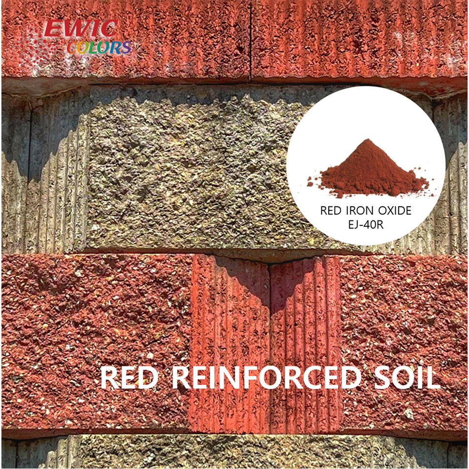 [EWIC COLORS] Iron Oxide Inorganic Pigment (Fe2O3) Powder Synthetic Red ...