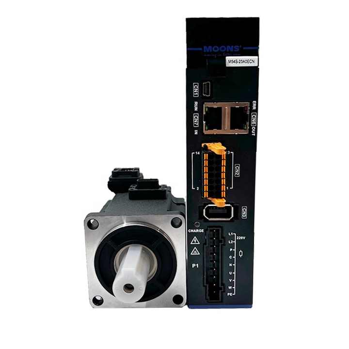 MOONS Three-Phase AC Servo Motor Drive Kit 750W-1KW, 3000-6000 RPM, 2 ...