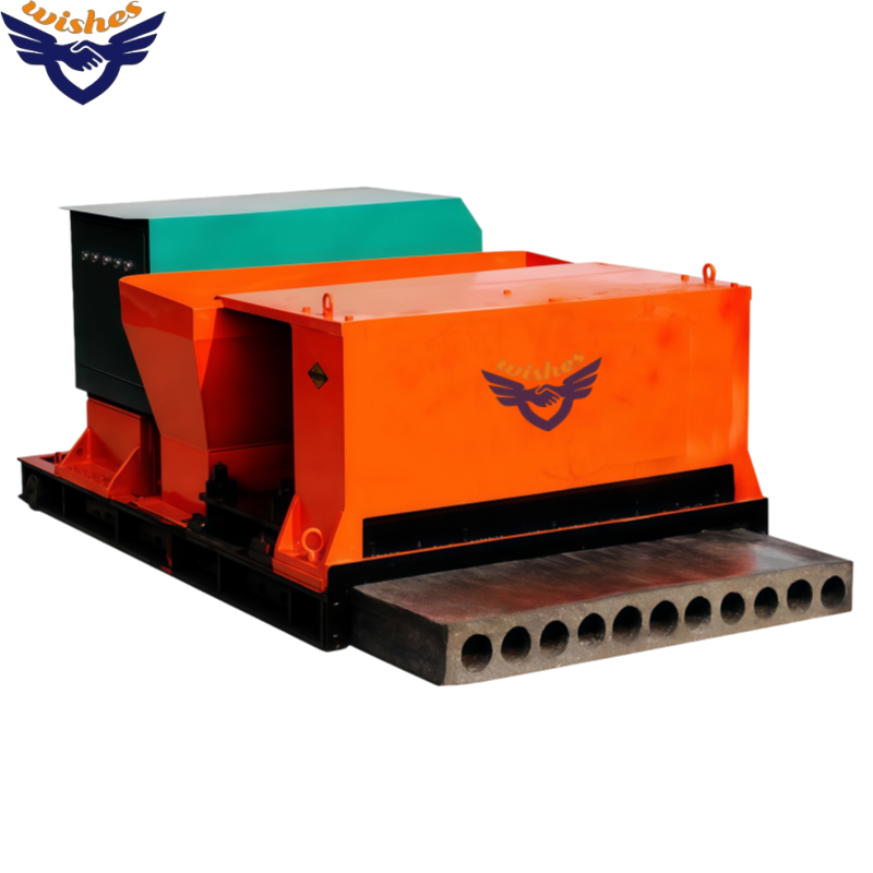 Lightweight Precast Concrete Hollow Core Slab Moulding Machine Bearing ...