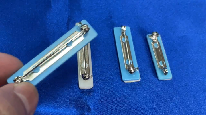 Plastic Safety Bar Pin As Badge Findings For Badge Attachment - Buy ...