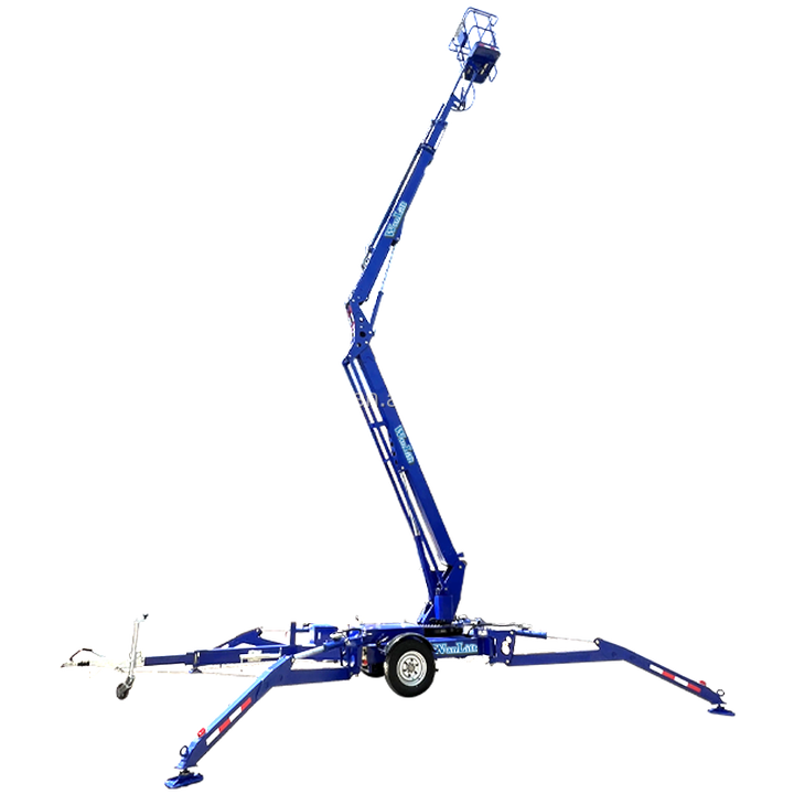 Brand New 1 Person Lift Telescopic Portable Manlift Articulated Cherry ...