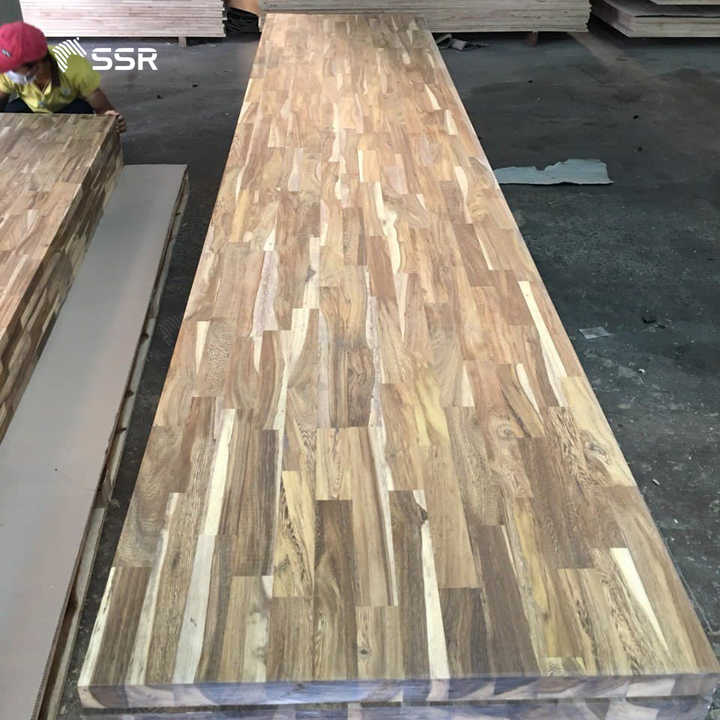 SSR VINA Senna Siamea Wood Edge Glue Live Edge Countertop
