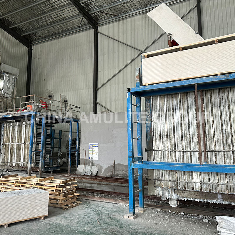 EPS Composite Fiber Cement Panel Production Line for Modern Buildings ...