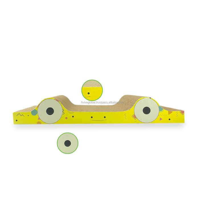 Pet Supply Frog Eye Cat Scratch Pad, Provides Entertainment And Reduces ...