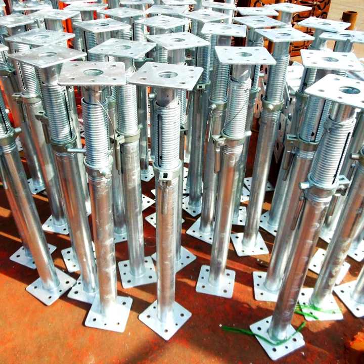 Formwork Galvanized Adjustable Shoring Scaffolding Parts Support System ...