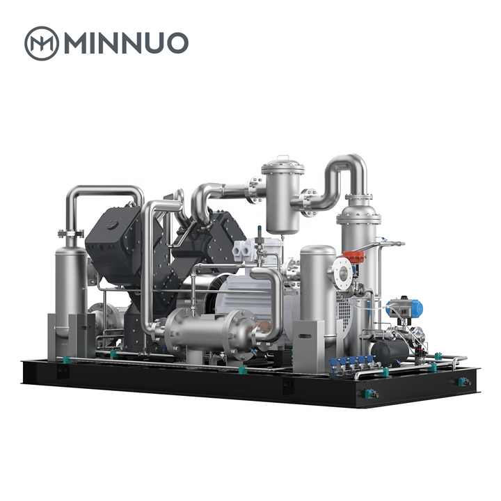High-Pressure Helium Gas Booster Compressor for Semiconductor Industry ...