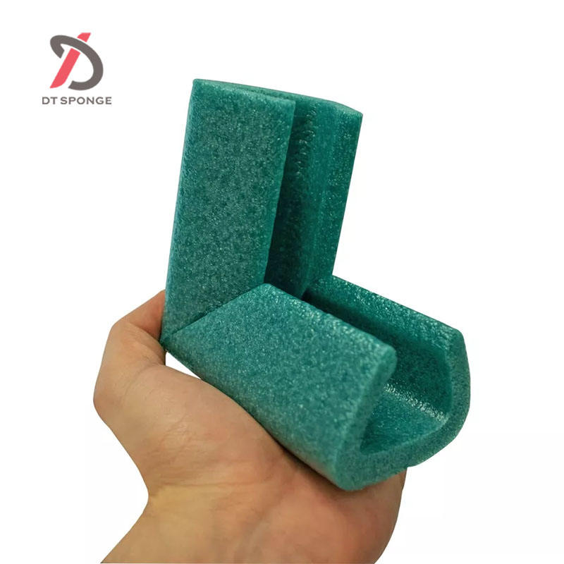 L-shape 90 Degree Mirror Frame Box Packaging Epe Foam