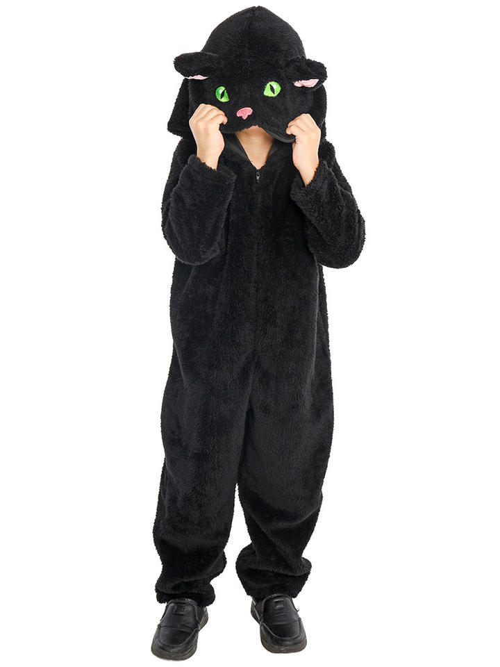 Baige Kids Black Cat Costume Halloween Cosplay Outfit Kindergarten ...
