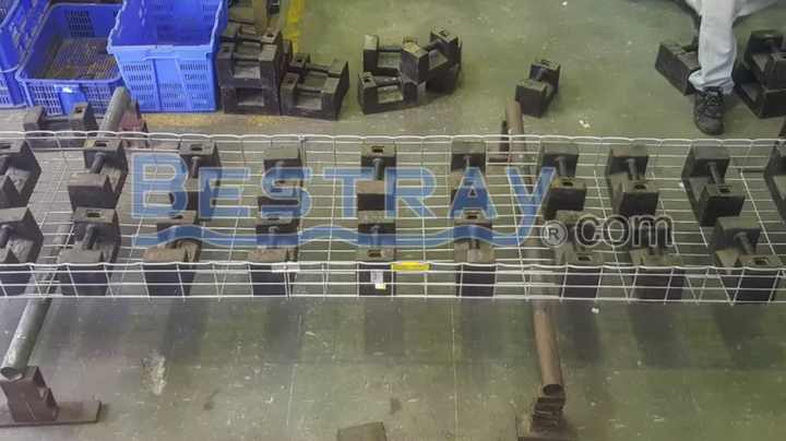 Wire Mesh Cable Tray Inox 304, Cable Organizer 54mm Height 3m Length ...