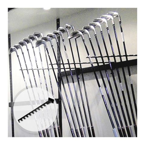 Golf Club Display Storage Rack Bottom For Slatwall - Buy Golf Clubs ...