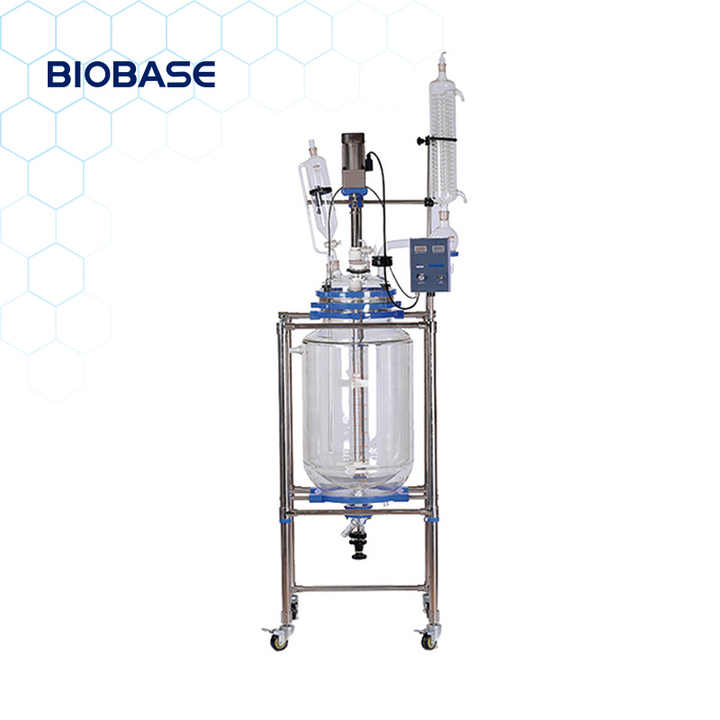 BIOBASE 50liters Jacketed Reactor 50l Industri Reactor Double Jacketed ...