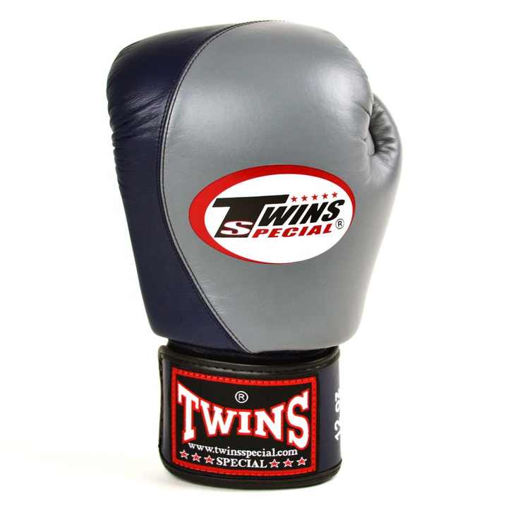 Wholesale High Quality Customized 14oz Twins Boxing Gloves Lace up Hook Leather Gloves for MMA ...