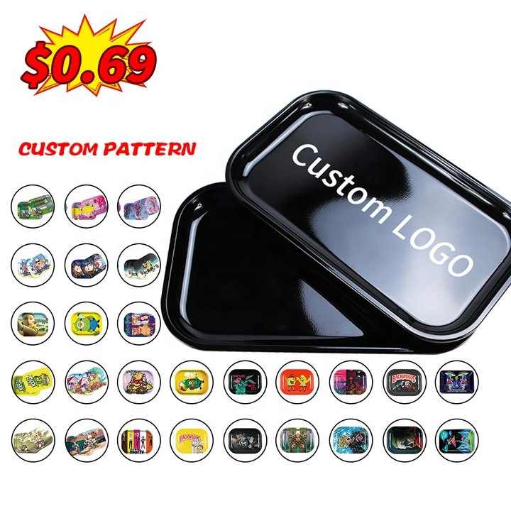 Wholesale Smoke Tray - Custom Logo & Metal Rolling Tray