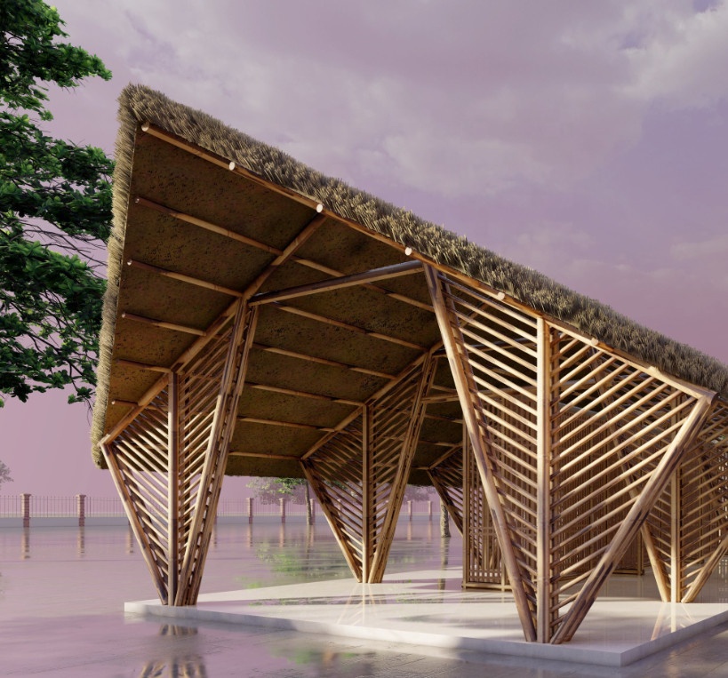 Durable Bamboo Huts - Perfect for Outdoor Relaxation