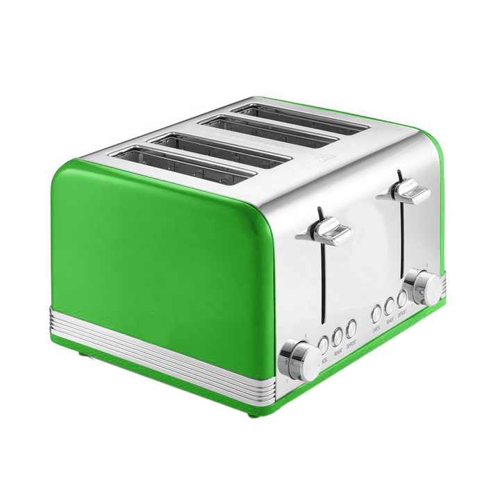 Promotion 4-Slice Electric Metal Toaster Unique Design for Cafe Hotel ...