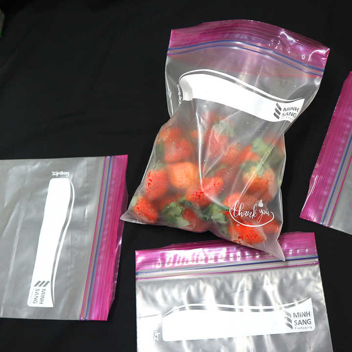 Eco Friendly Starch Based Double Zip Food Bag Designed For Sustainable ...