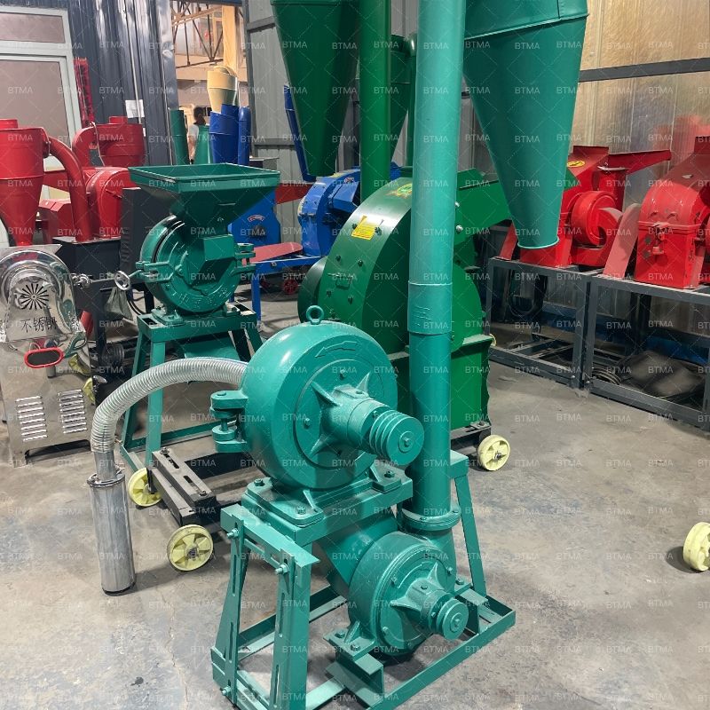 SP-300 Grain and Feed Claw Grinding Equipment with Belt Drive and ...