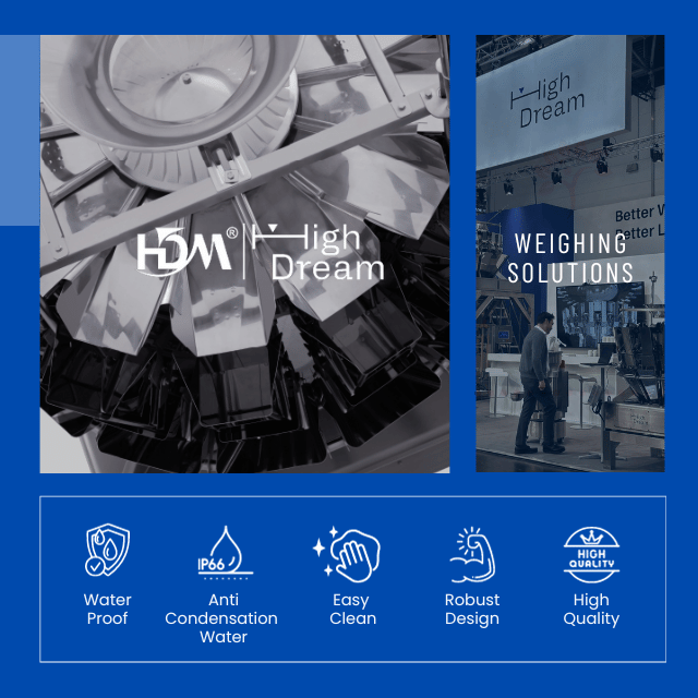 2.5L Dimple Design Hopper 14 Head Multihead Weigher Zipper Bag Packing ...