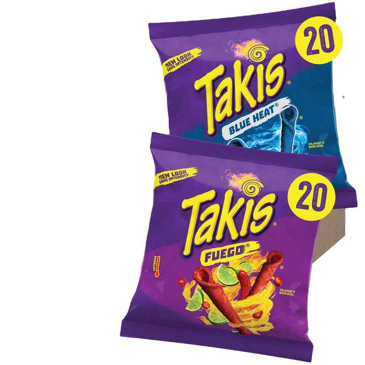 Takis Fuego 10-pack 180g Corn Chips Spicy Chilli Pepper and Lime ...