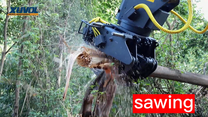 Saw 550mm Fast and Safe Removal Trees Grapples Tree Cutter