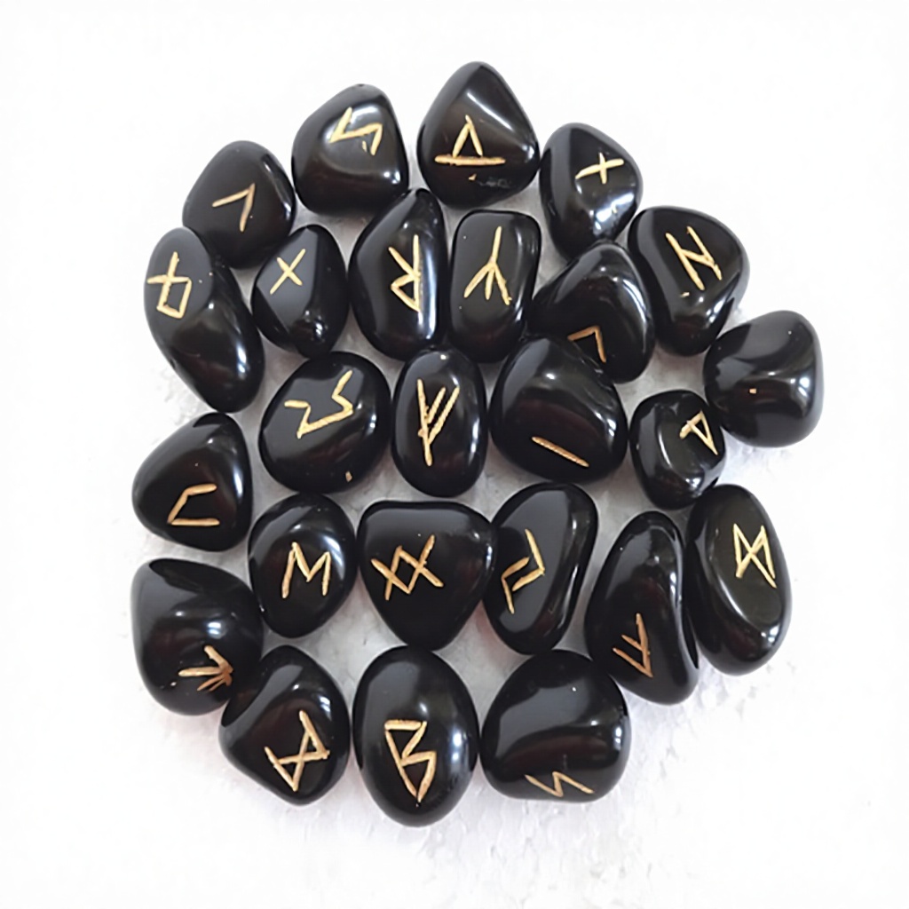 Find Exquisite Handcrafted rune stone set carv craft for Unique Gifts