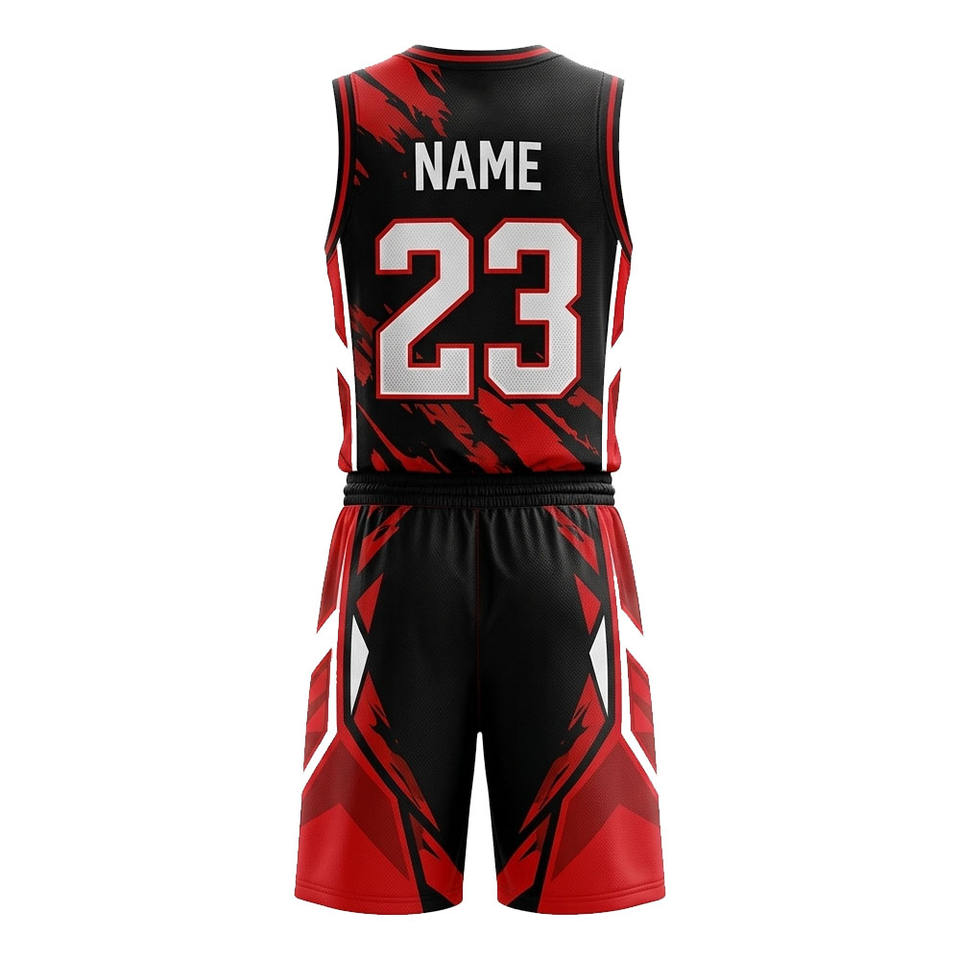 Premium Breathable Polyester Basketball Uniforms for Athletic ...