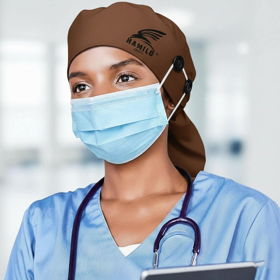 Digital Printing Logo Nurse Hat Doctor Surgical Hats Plain Doctors ...