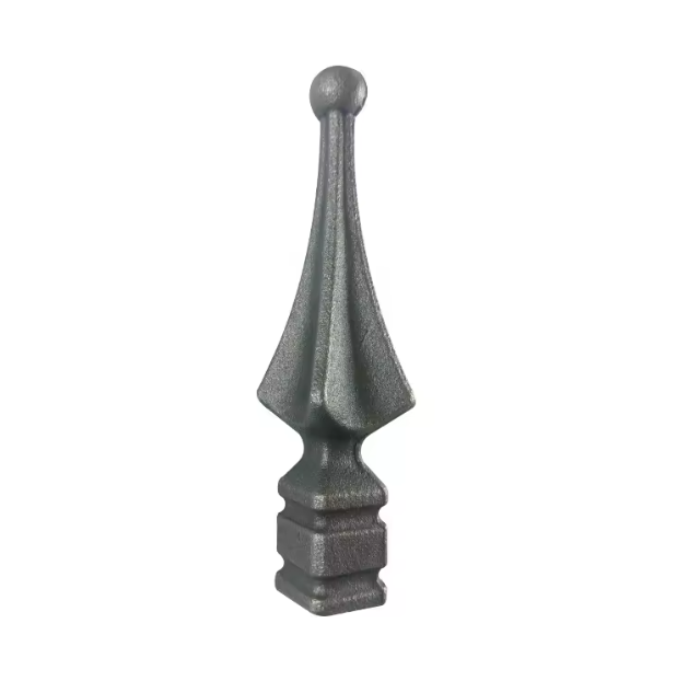 Decorative Cast Iron Fence Spear Finial Metal Gate Top Ornament Wrought ...