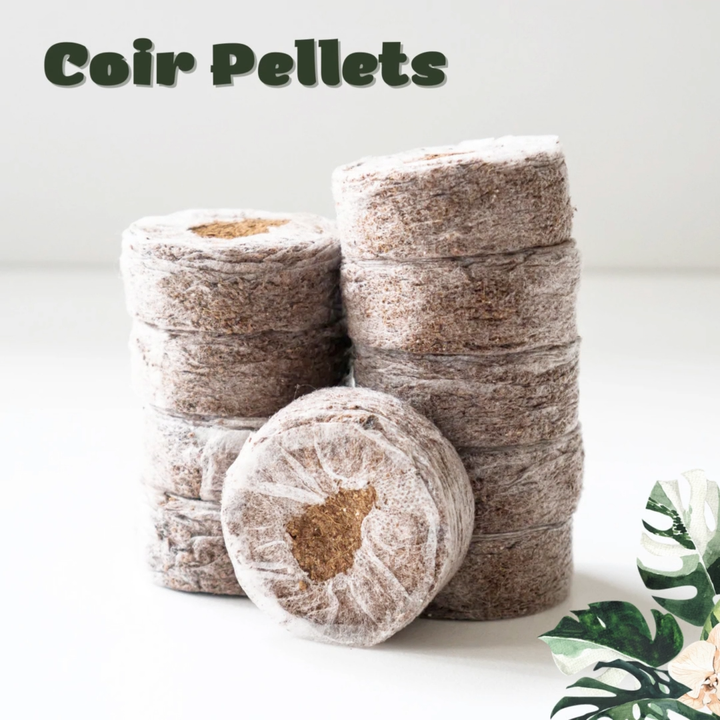 Jiffy peat moss substrate coco pith pellet biodegradable material ...