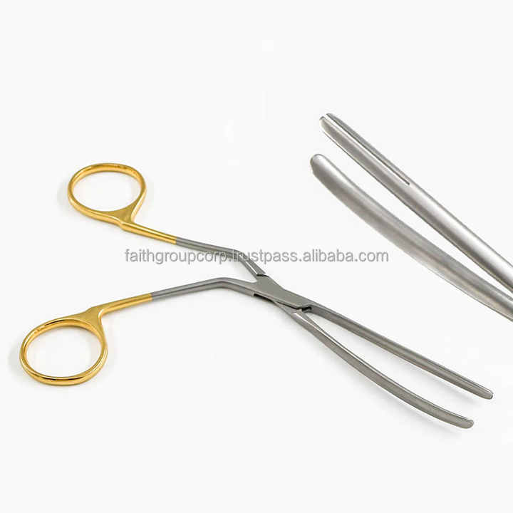 Expanded PTFE Placement Forceps Rhinoplasty Instruments Golden Handle ...
