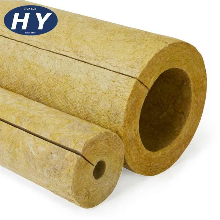Rock Mineral Wool Pipe - Thermal & Acoustic Insulation