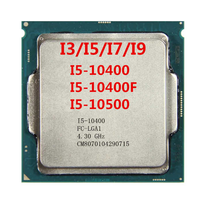 Original Core I5 11400 11400f 10400 10400f 10500 i3 i5 i7 i9 CPU ...