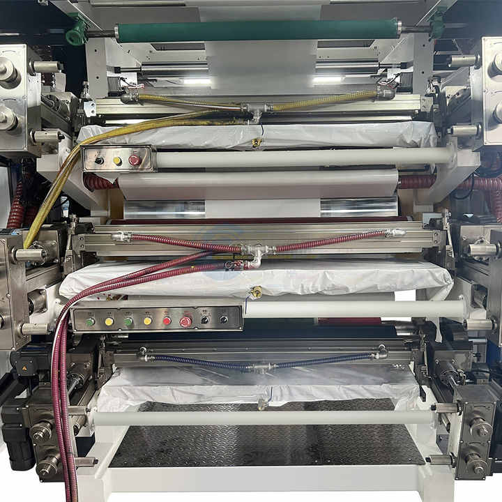 High Speed 6 Colors Opp Film Printer With corona Treatment With Turn ...